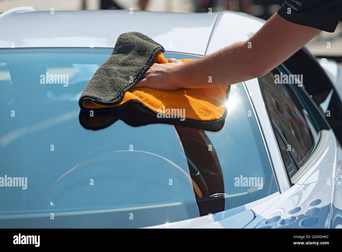 Italy, Lombardy, Milan, Milan Monza Motor Show 2021, Bugatti Chiron ...