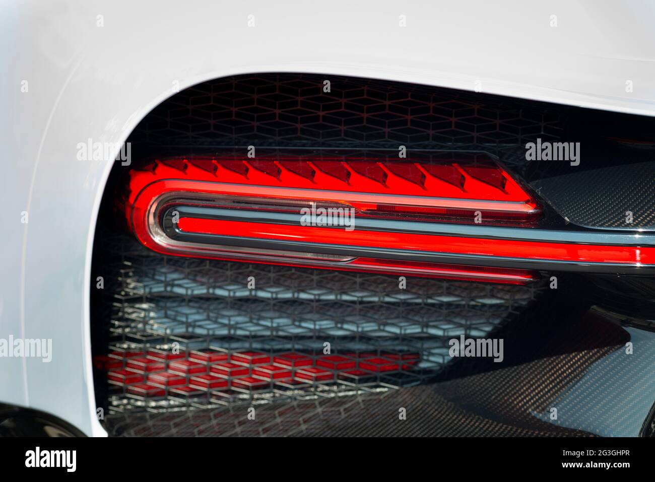 Italy, Lombardy, Milan, Milan Monza Motor Show 2021, Bugatti Chiron ...