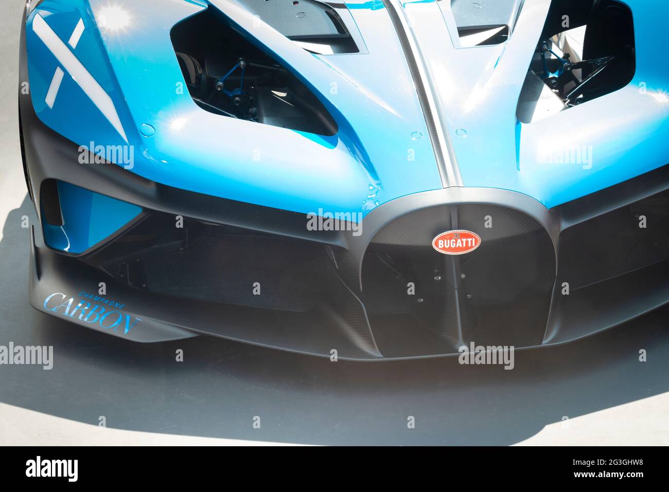 Italy, Lombardy, Milan, Milan Monza Motor Show 2021, Bugatti Bolide ...