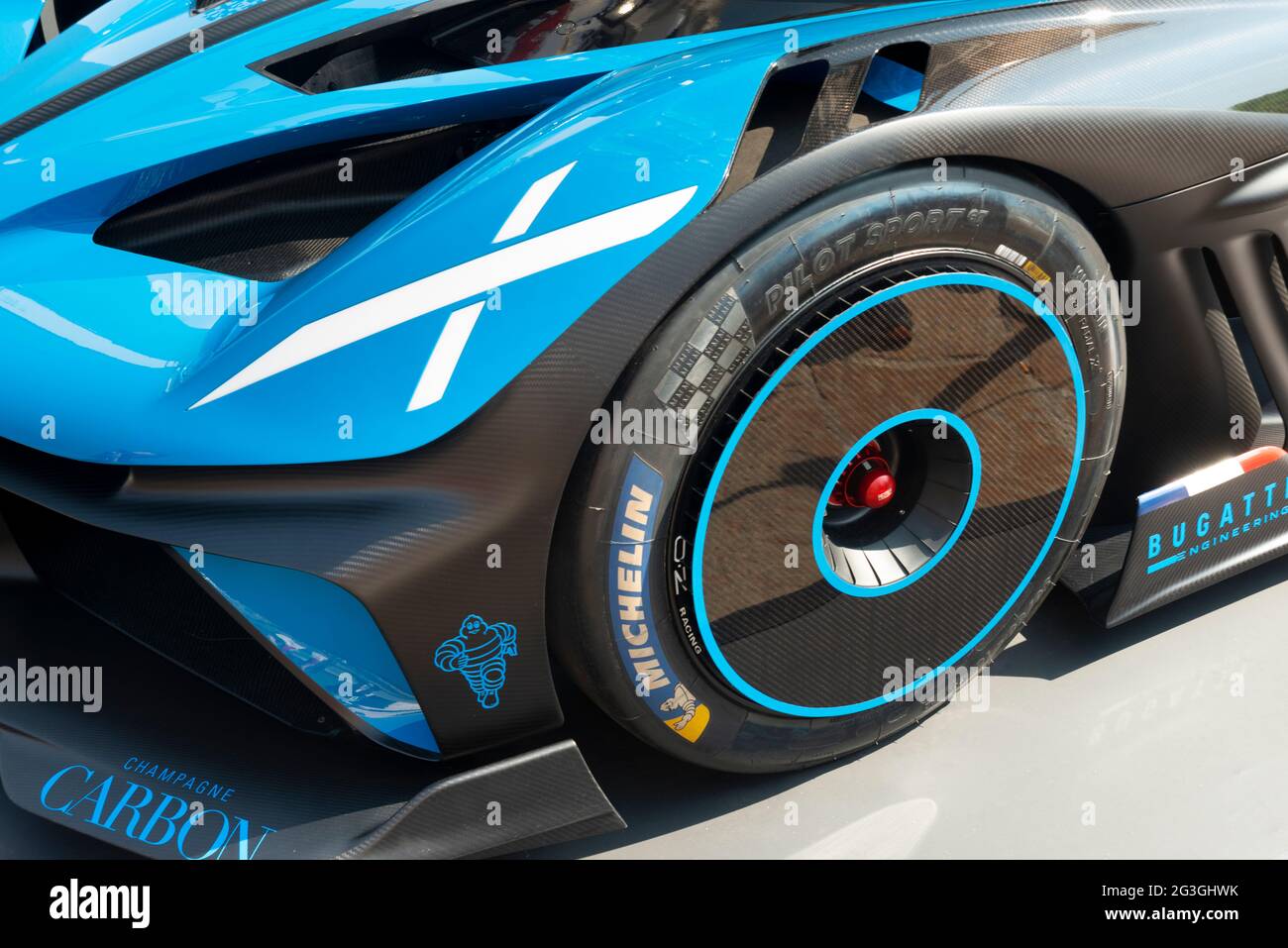 Italy, Lombardy, Milan, Milan Monza Motor Show 2021, Bugatti Bolide ...