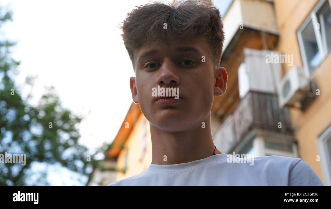 Russian boy hi-res stock photography and images - Alamy