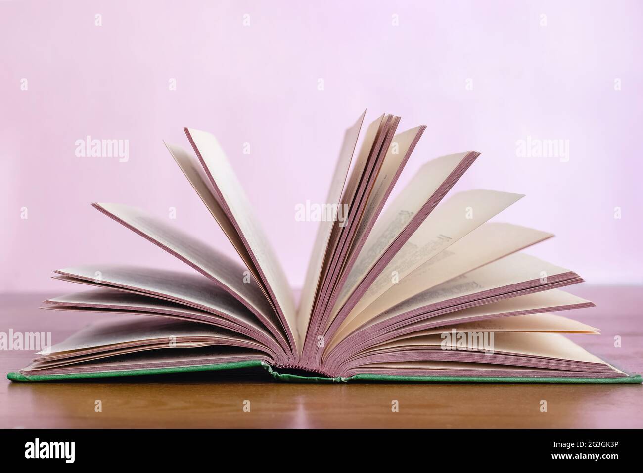 Opened Book With A Lot Of Pages Stock Photo Alamy opened-book-with-a-lot-of-pages-stock-photo-alamy