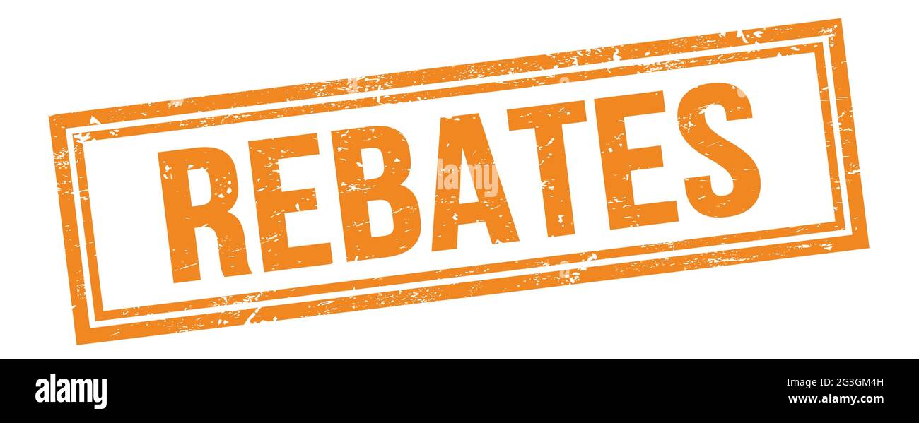 Rebates word hi-res stock photography and images - Alamy