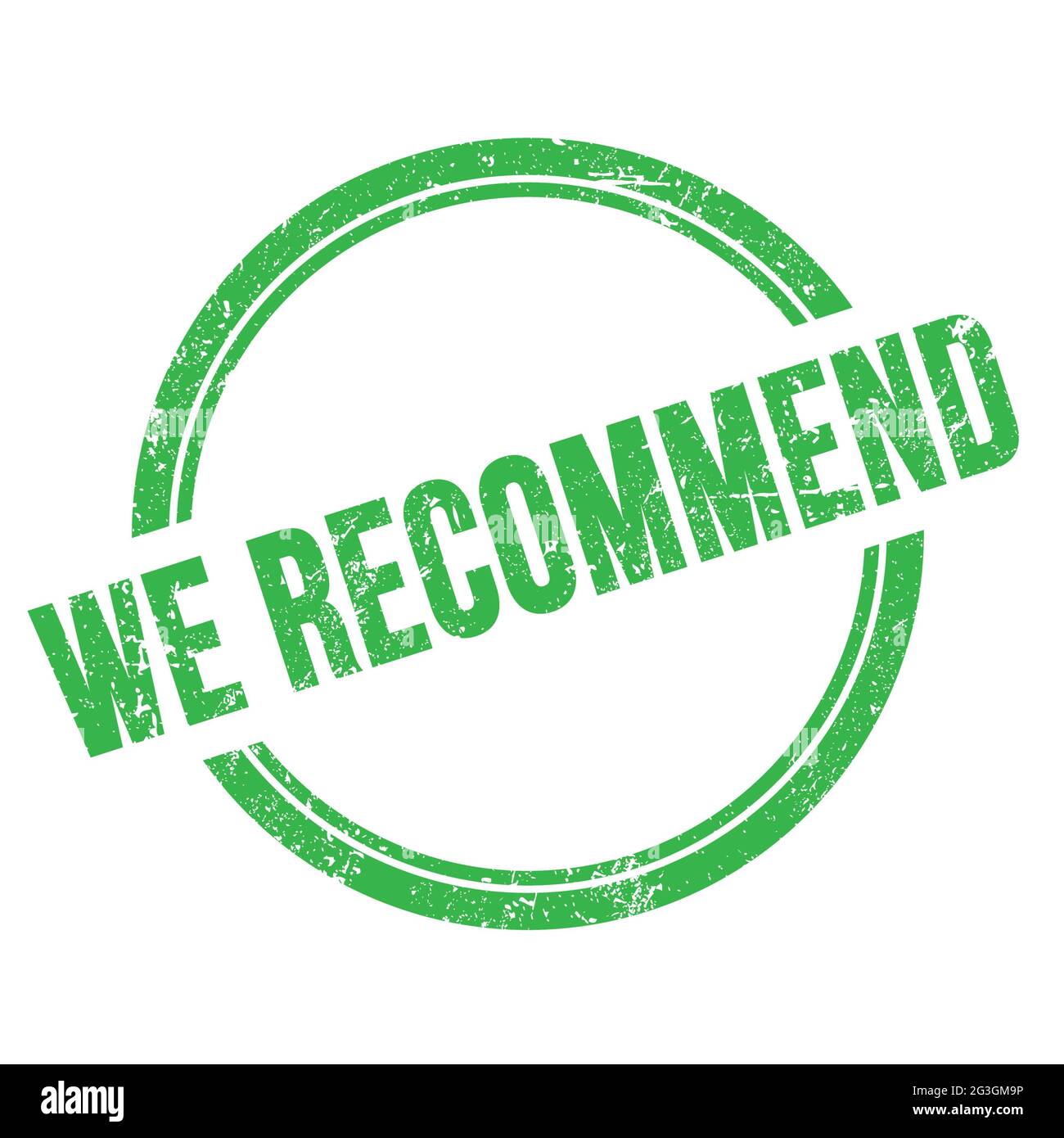 Recommend text on green hi-res stock photography and images - Alamy