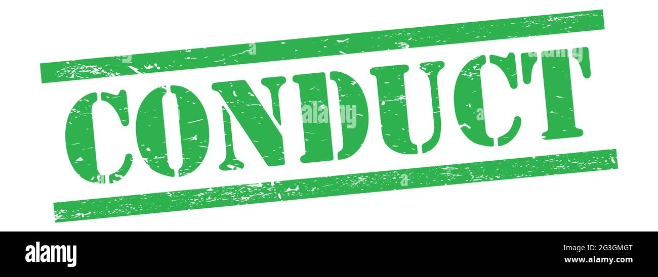 Conduct stamp hi-res stock photography and images - Alamy