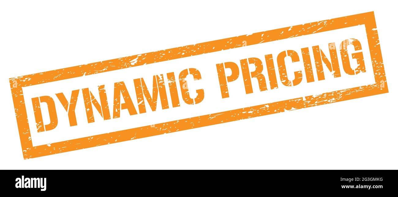 Dynamic pricing word hi-res stock photography and images - Alamy