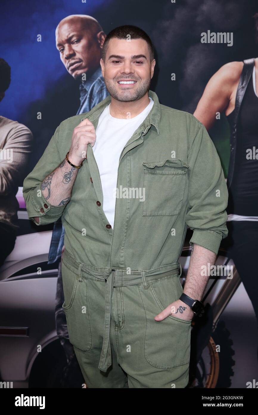 June 16, 2021: JUSTIN HILL attends the Sydney Premiere of Fast ...