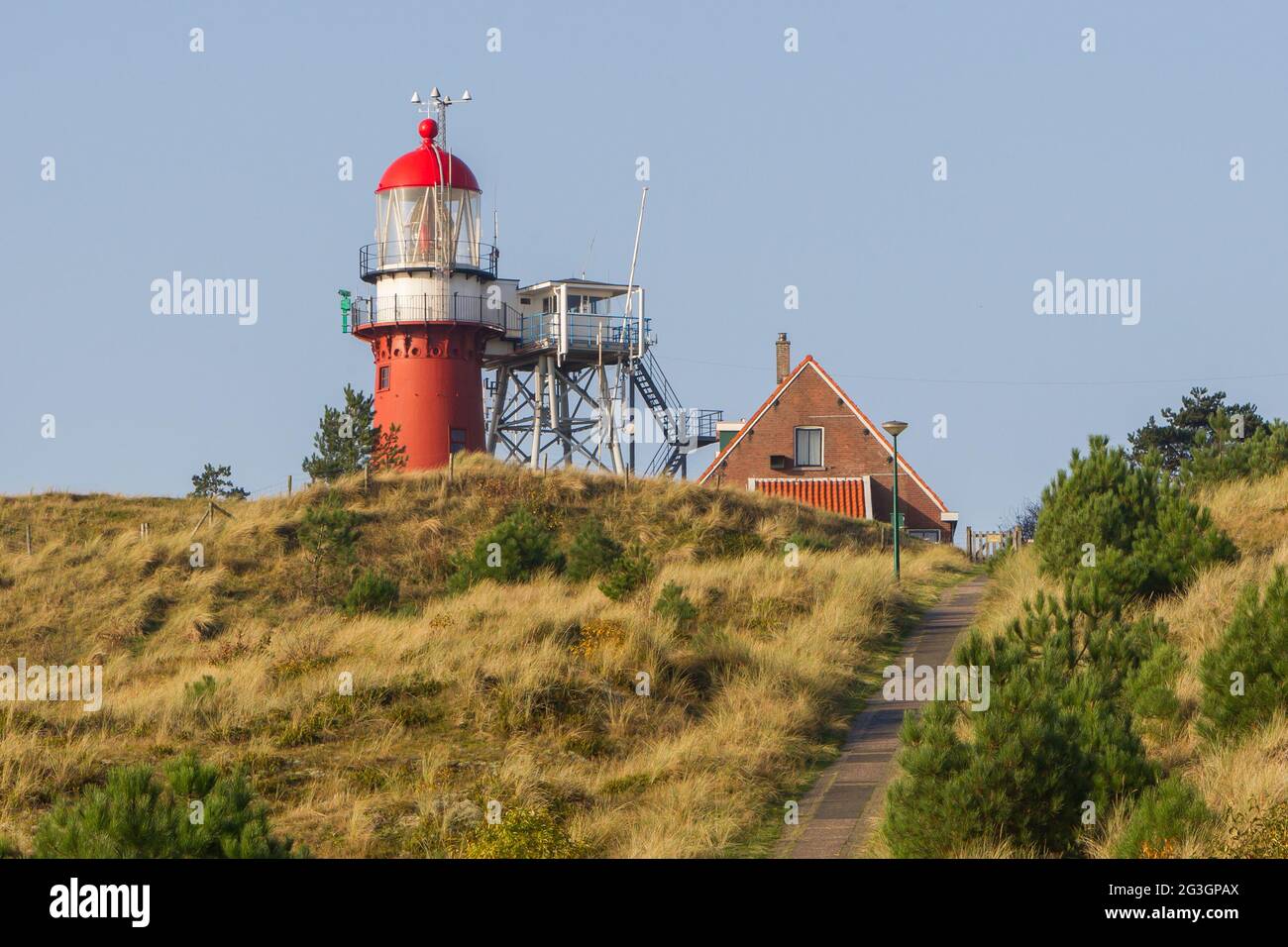 Lighthouse island vlieland hi-res stock photography and images - Alamy