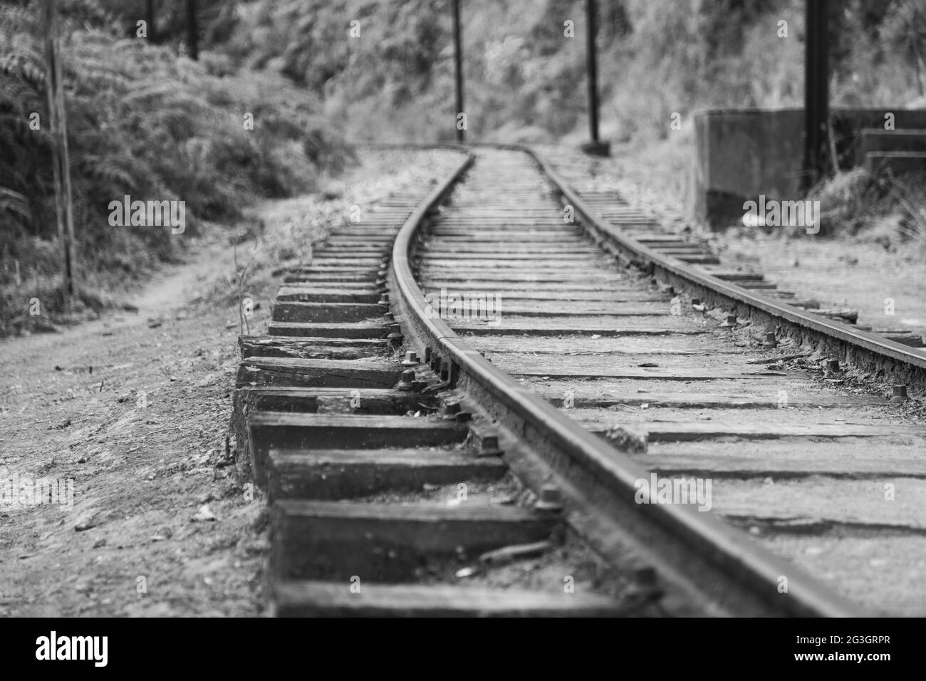 Direction railroad Black and White Stock Photos & Images - Alamy