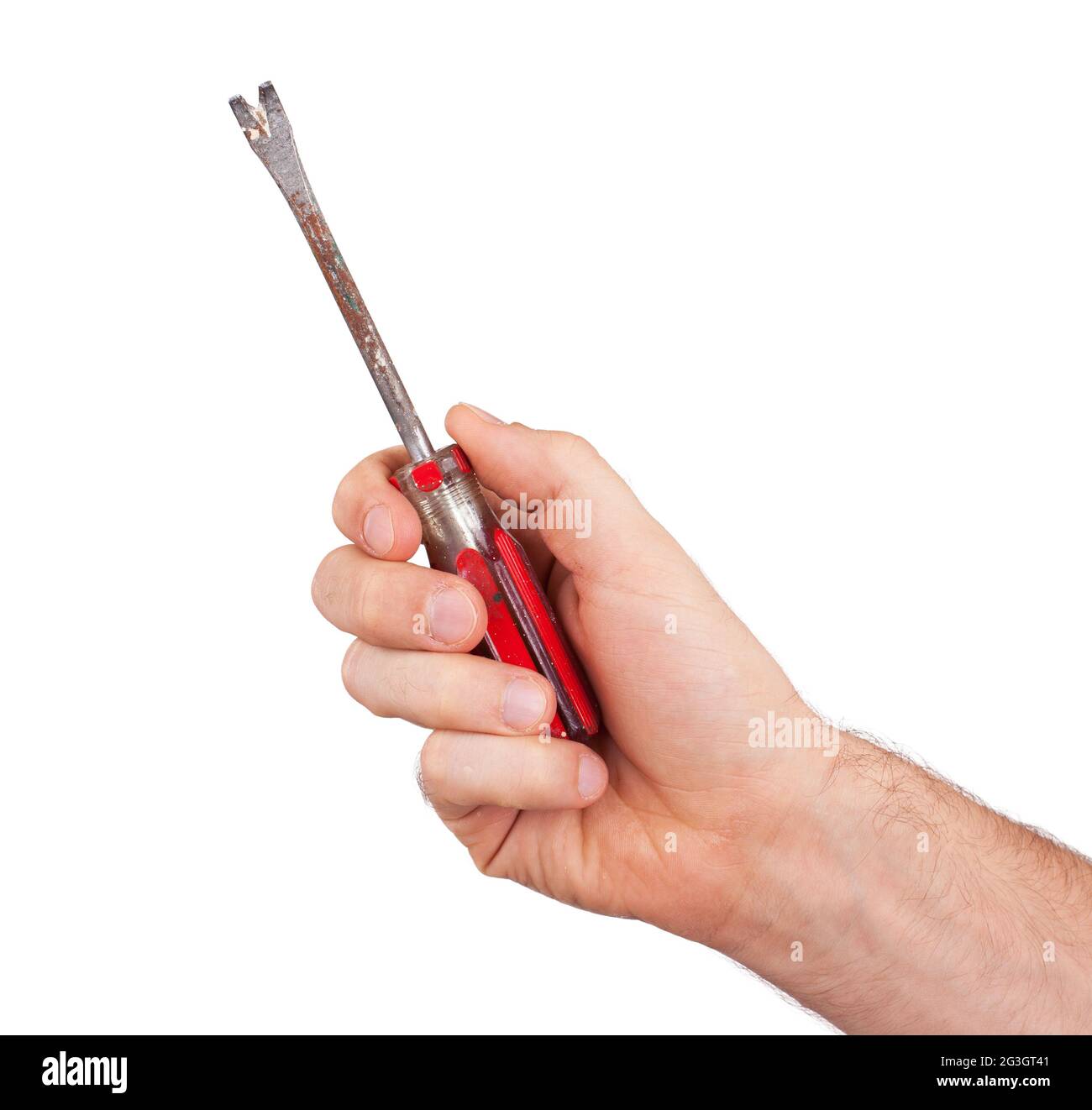 Nail puller isolated Stock Photo - Alamy