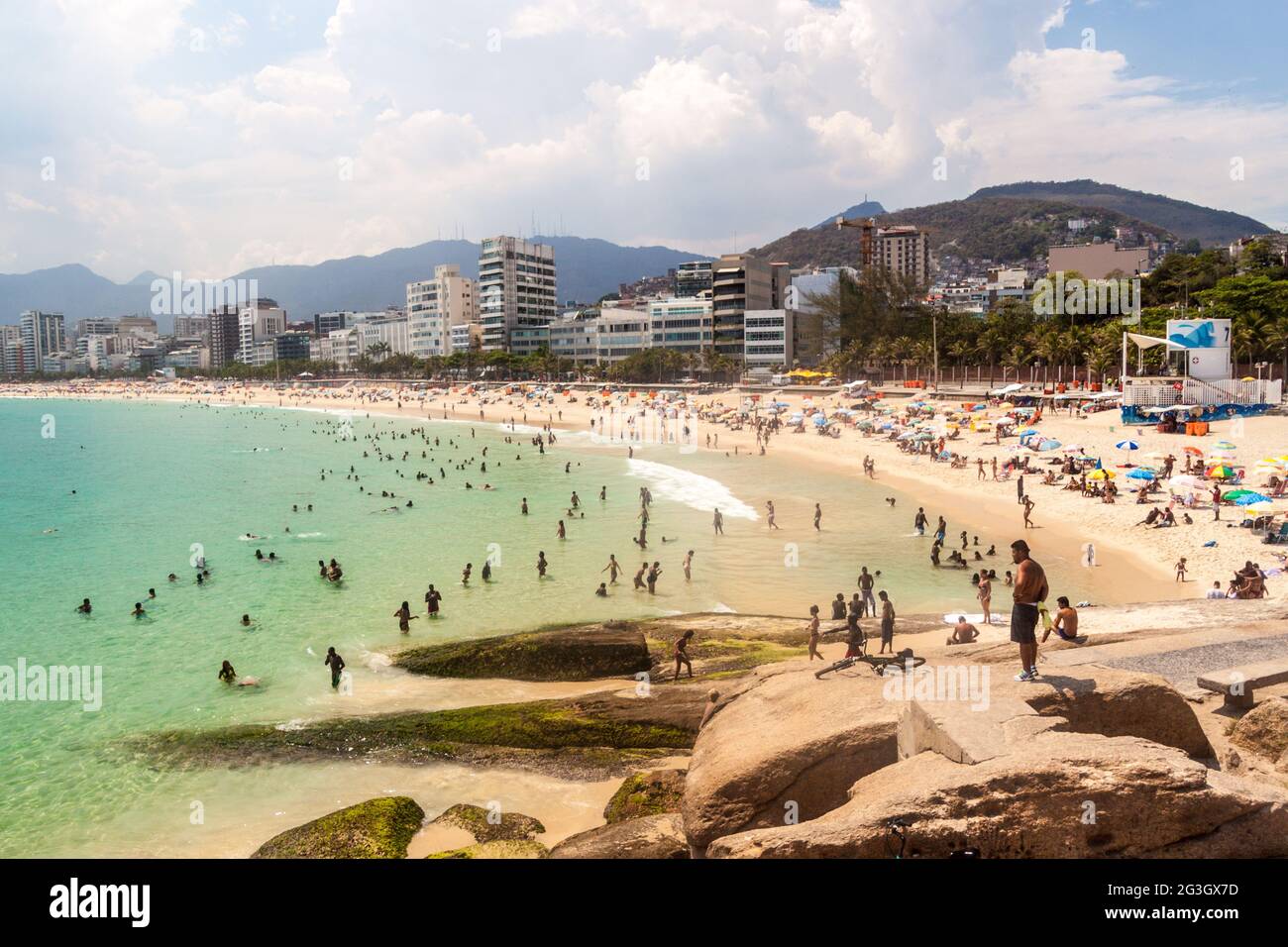 Brazil beach people hi-res stock photography and images - Alamy