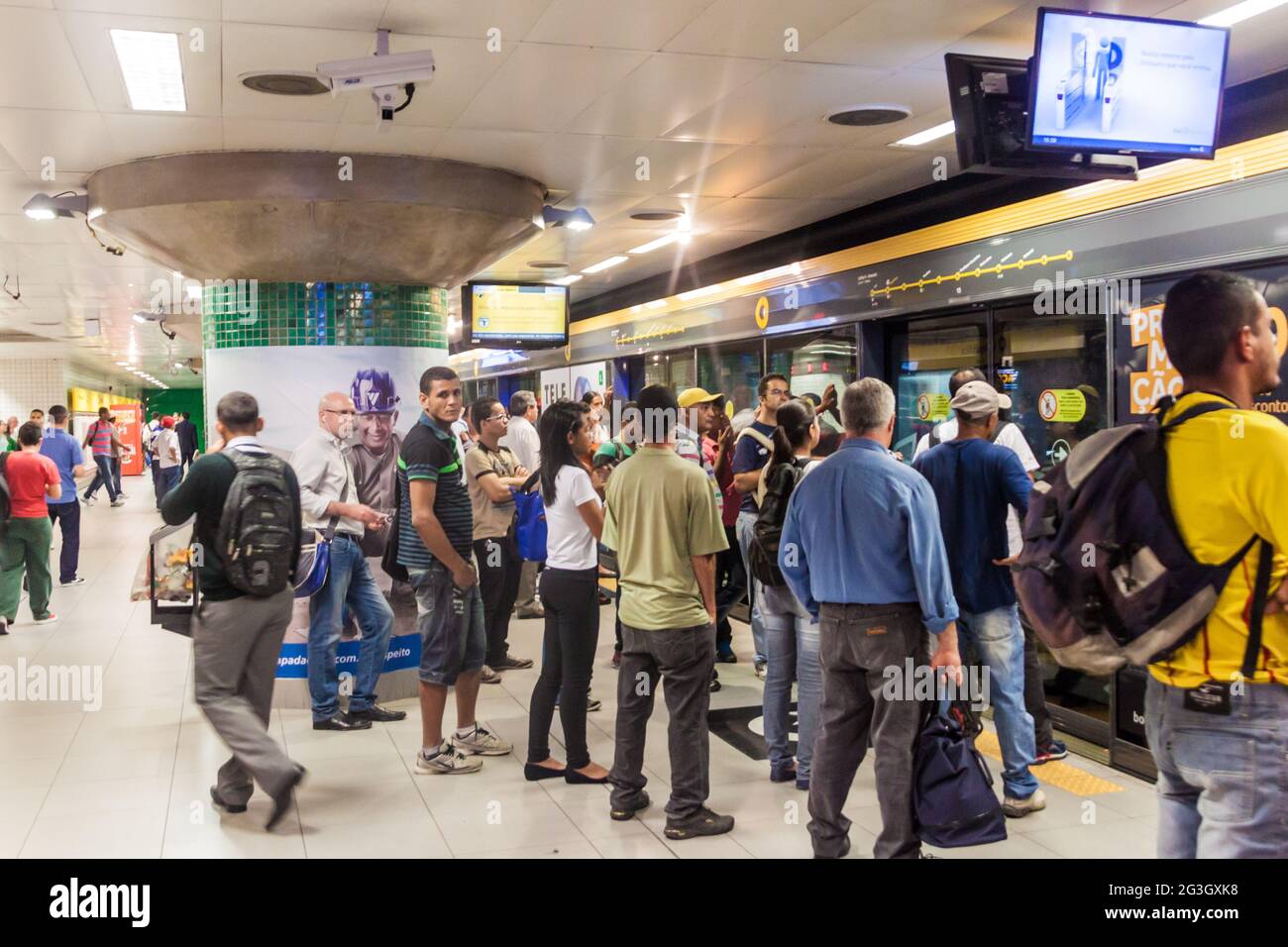 Brazil metro subway hi-res stock photography and images - Alamy