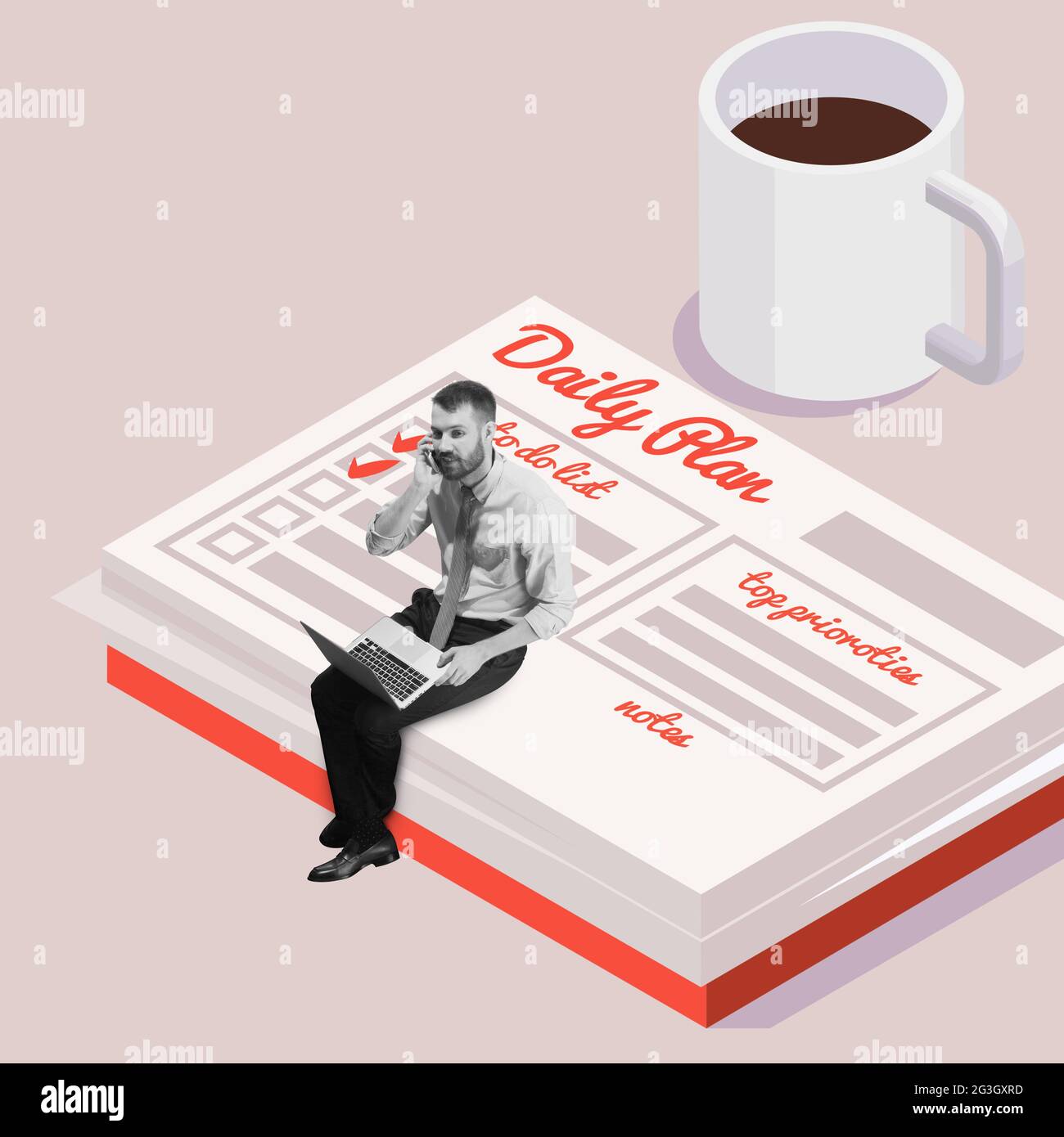 Task view hi-res stock photography and images - Alamy