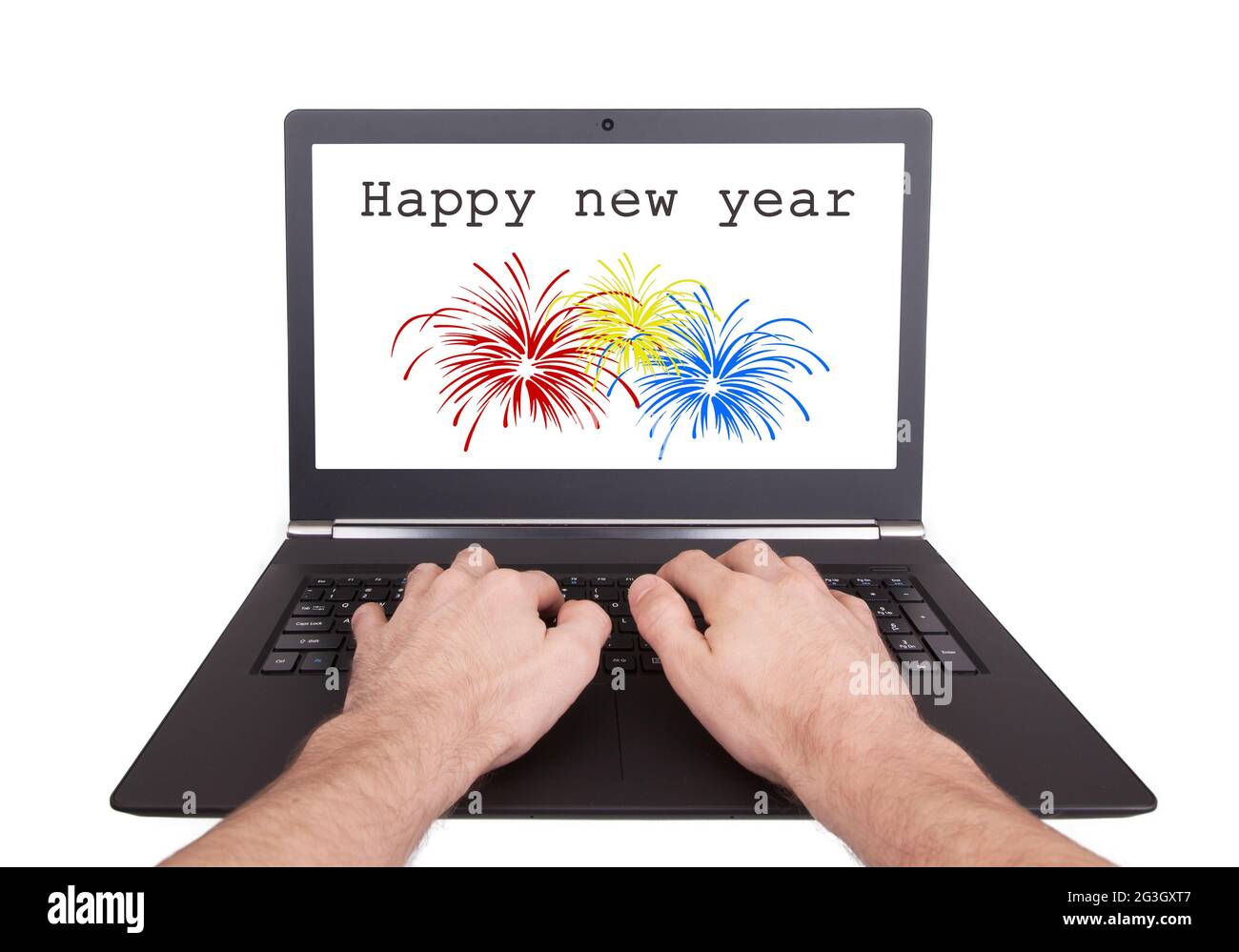 Happy new year place Cut Out Stock Images & Pictures - Alamy