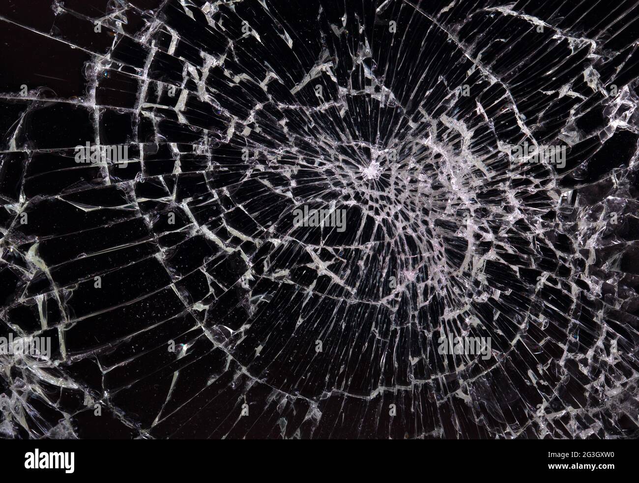 Broken glass, black background Stock Photo - Alamy