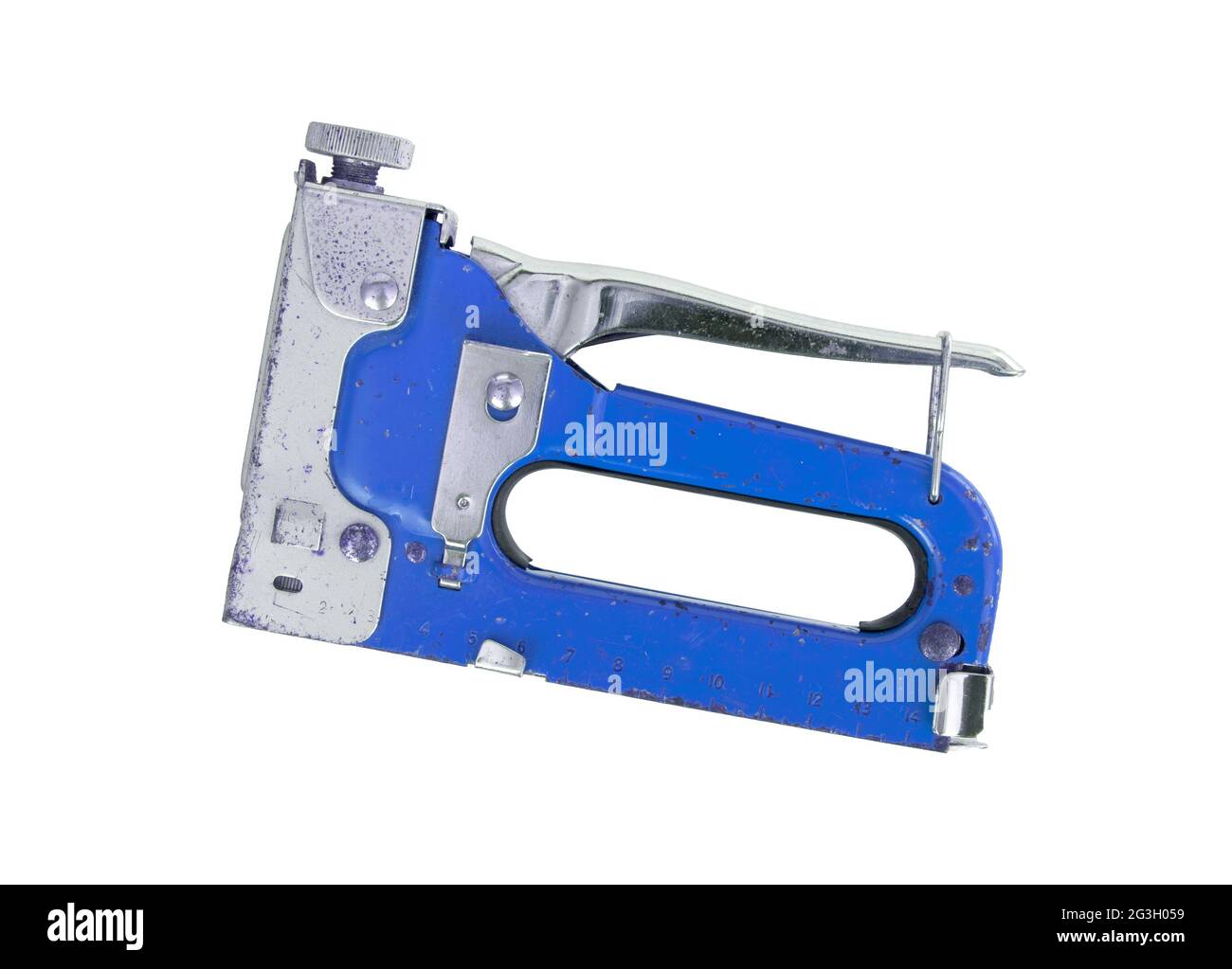 Construction hand-held stapler Stock Photo - Alamy