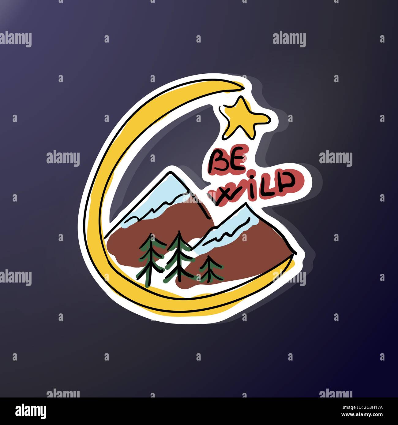 Guiding symbol Stock Vector Images - Alamy