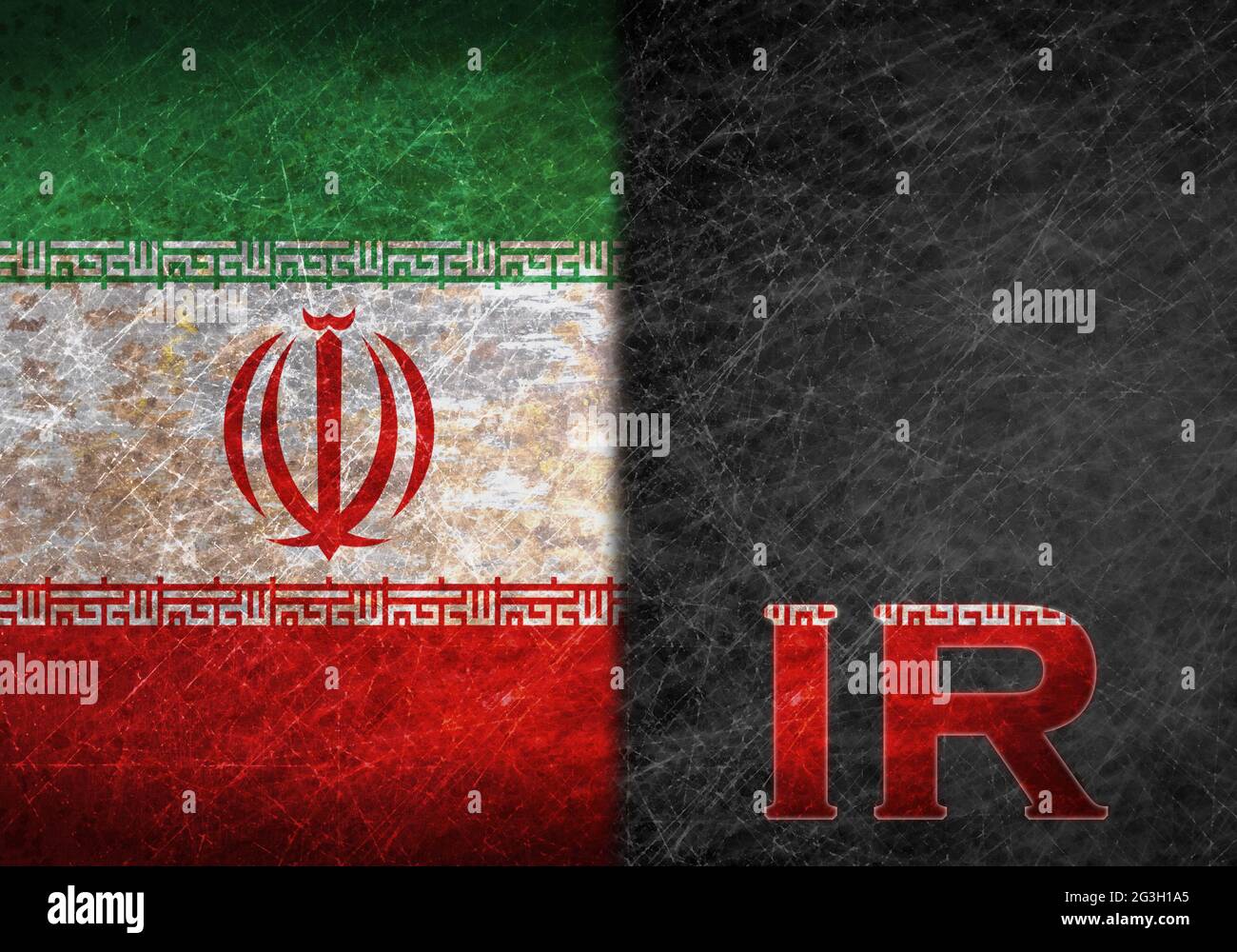 Ir flag hi-res stock photography and images - Alamy