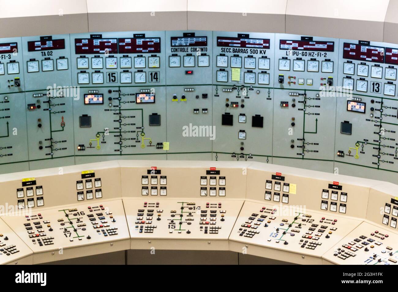 Industrial control room control hi-res stock photography and images - Alamy