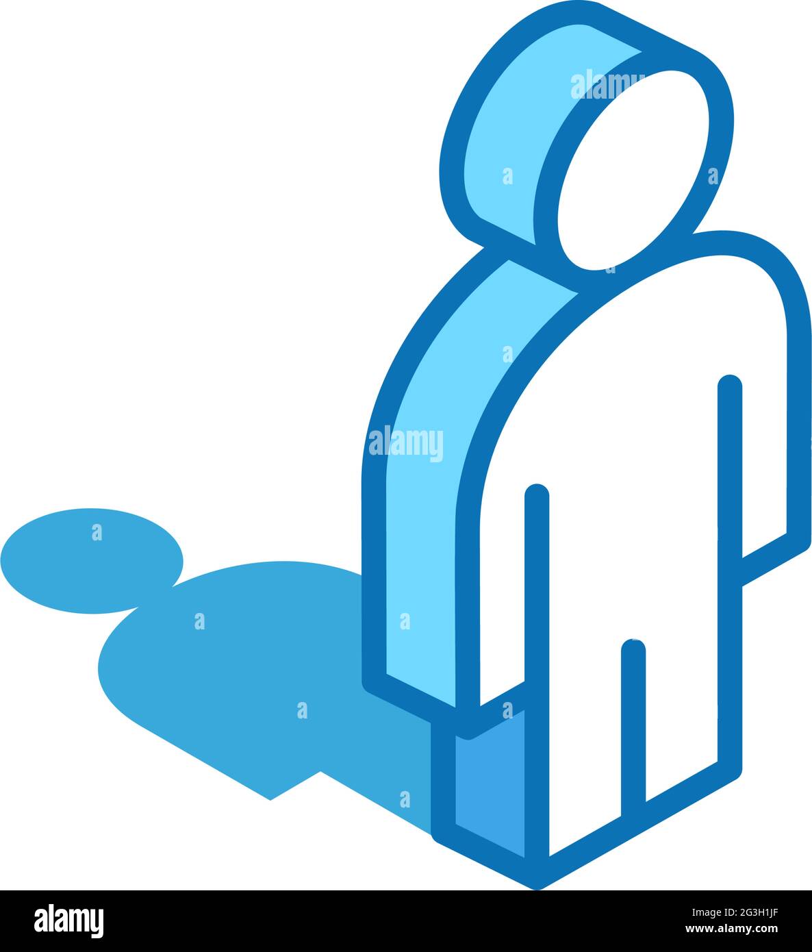 Human analysis icon black Cut Out Stock Images & Pictures - Alamy