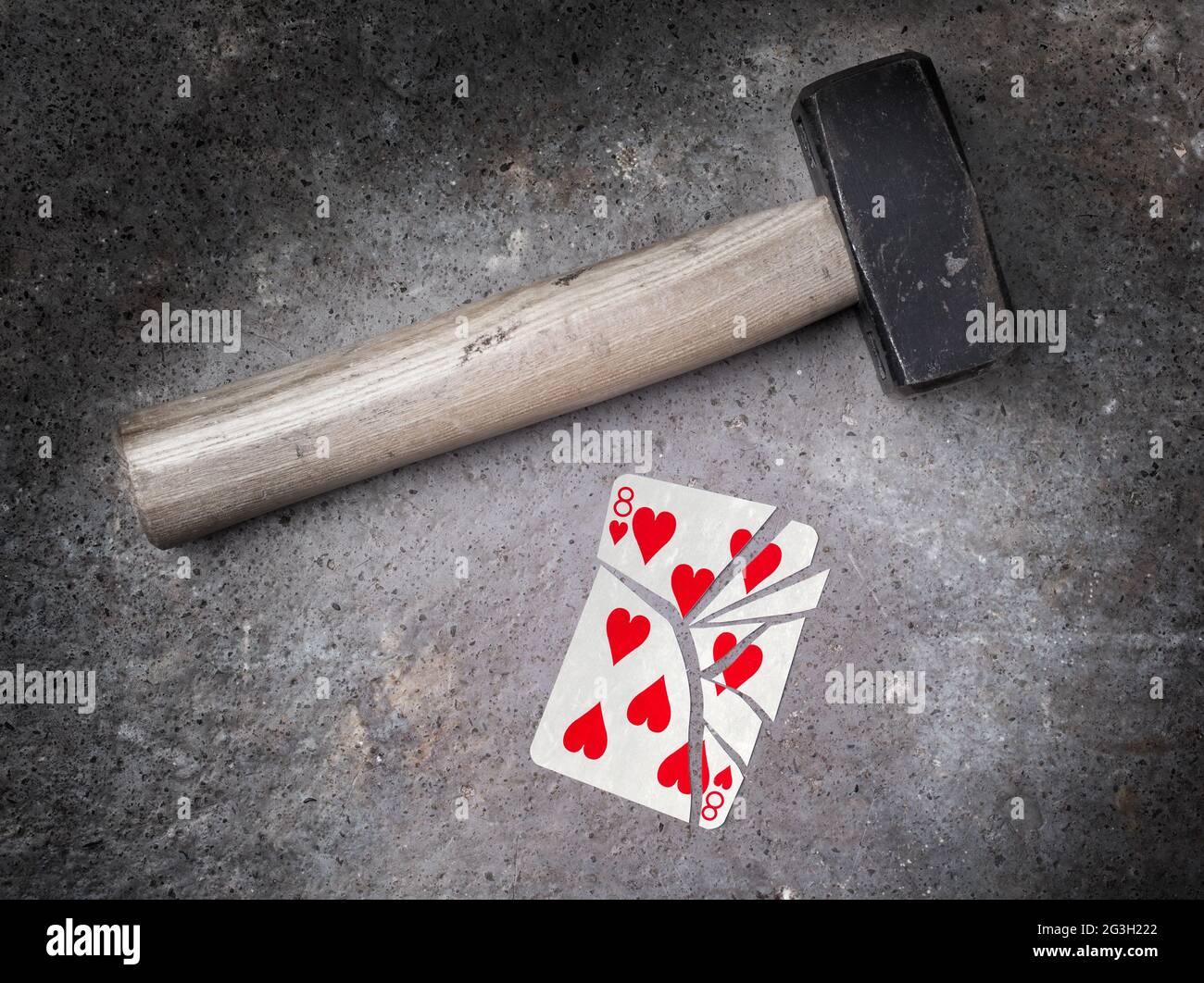 Busted flat hi-res stock photography and images - Alamy