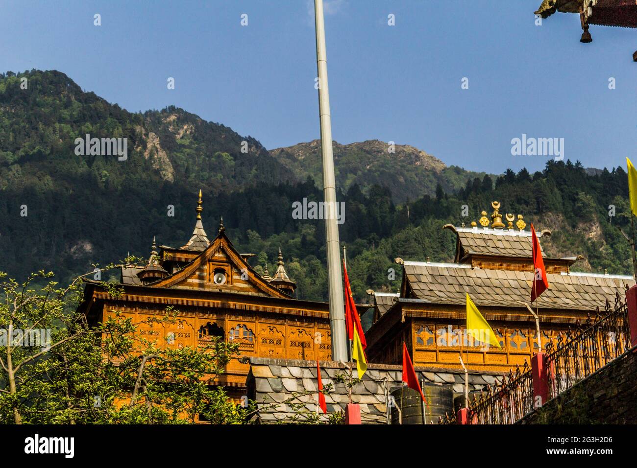 Bhimakali Temple, Sarahan, Himachal Pradesh Stock Photo - Alamy
