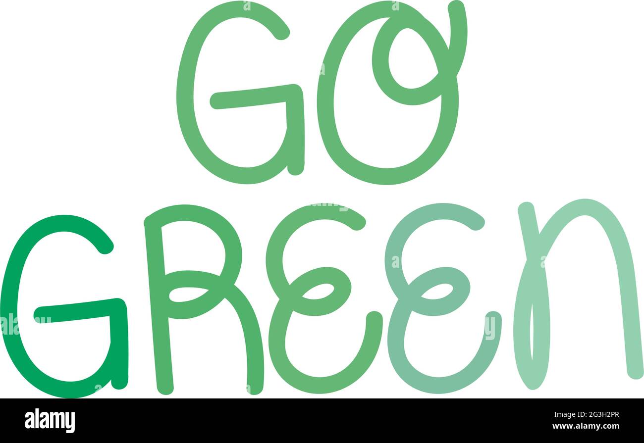 environmentally friendly lettering Stock Vector Image & Art - Alamy