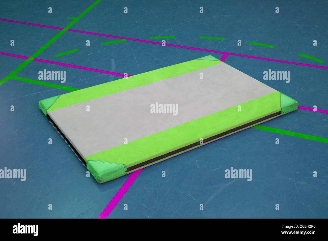 Very old mat on a court Stock Photo - Alamy