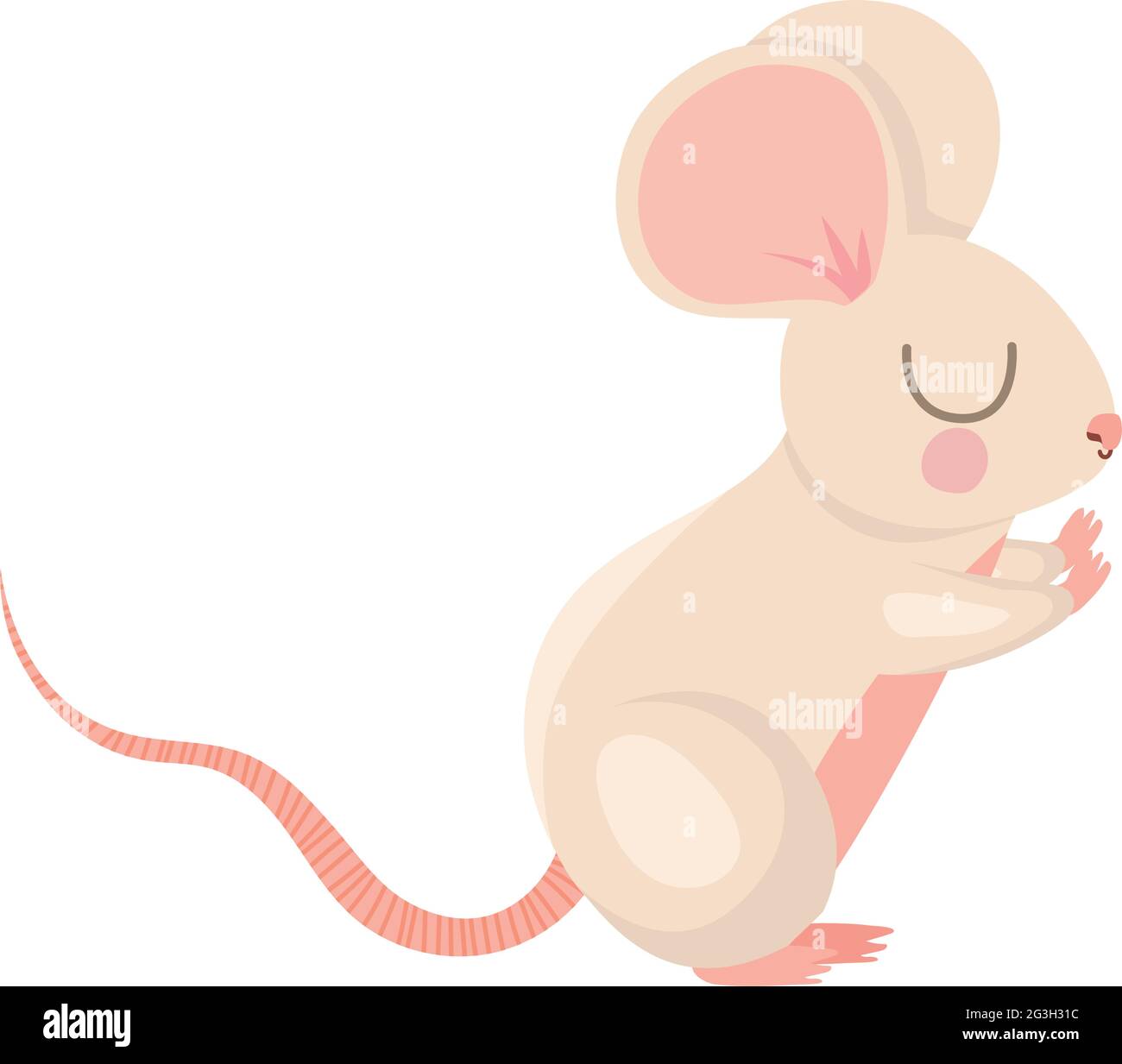 pretty mice illustration Stock Vector Image & Art - Alamy