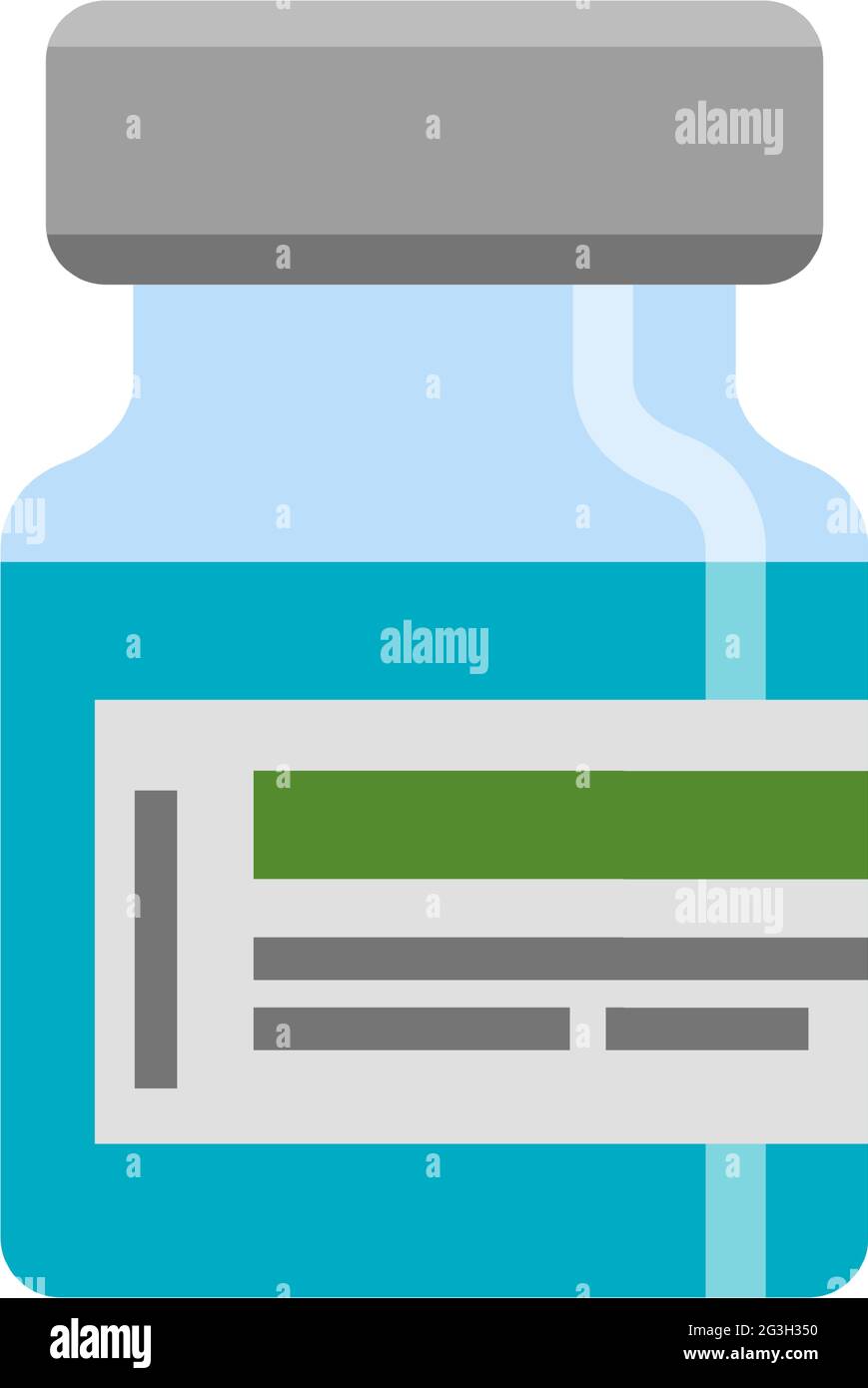 Vial cap Stock Vector Images - Alamy