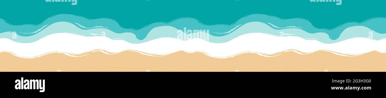 Long ocean waves Stock Vector Images - Alamy