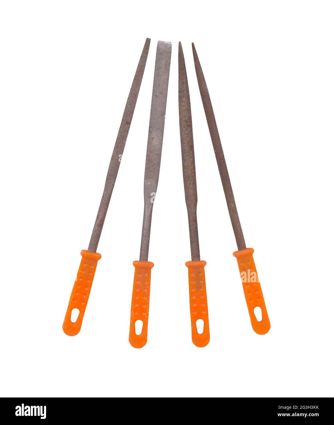 Needle file set isolated Stock Photo - Alamy