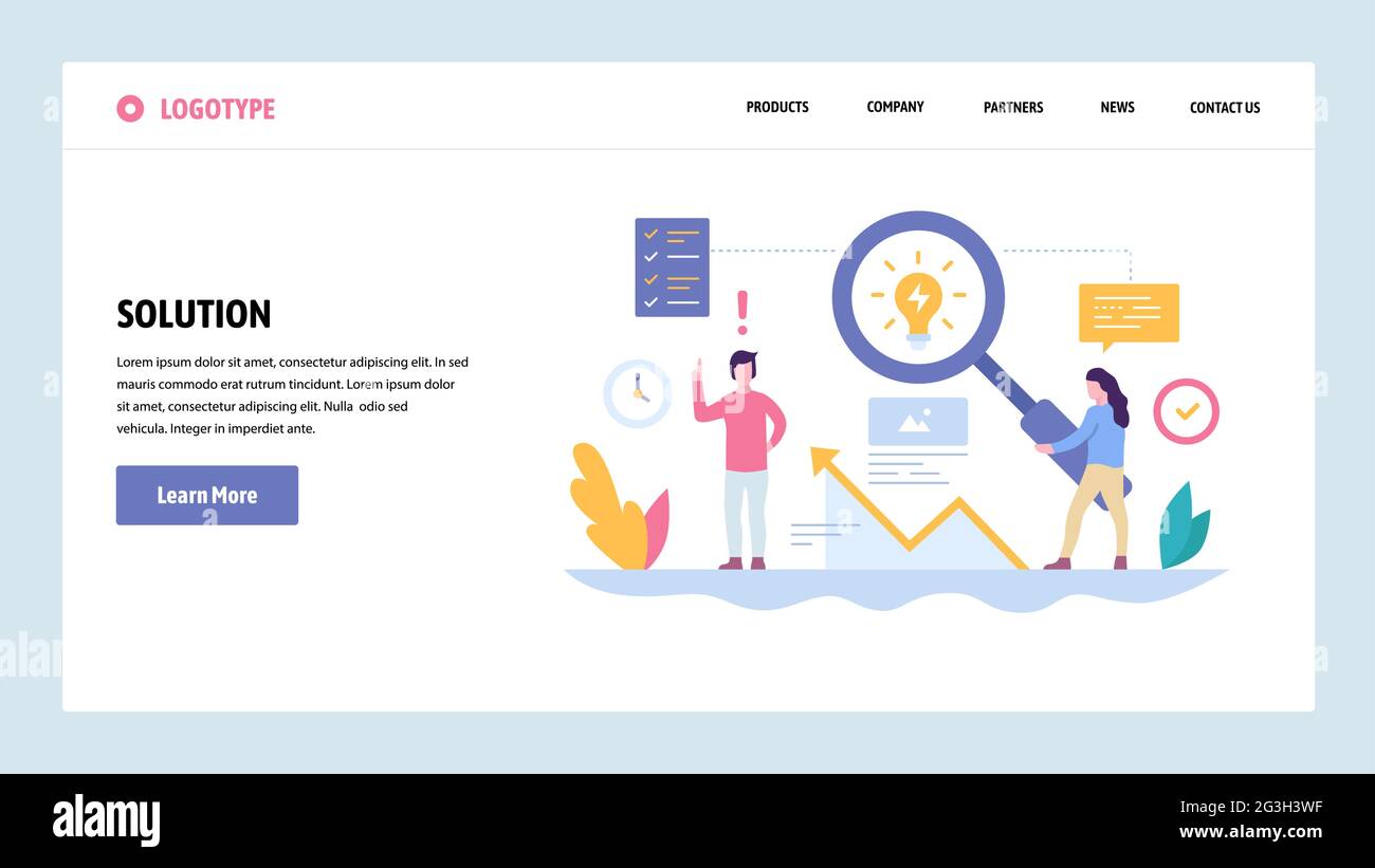 Web design website homepage ideas Stock Vector Images - Alamy