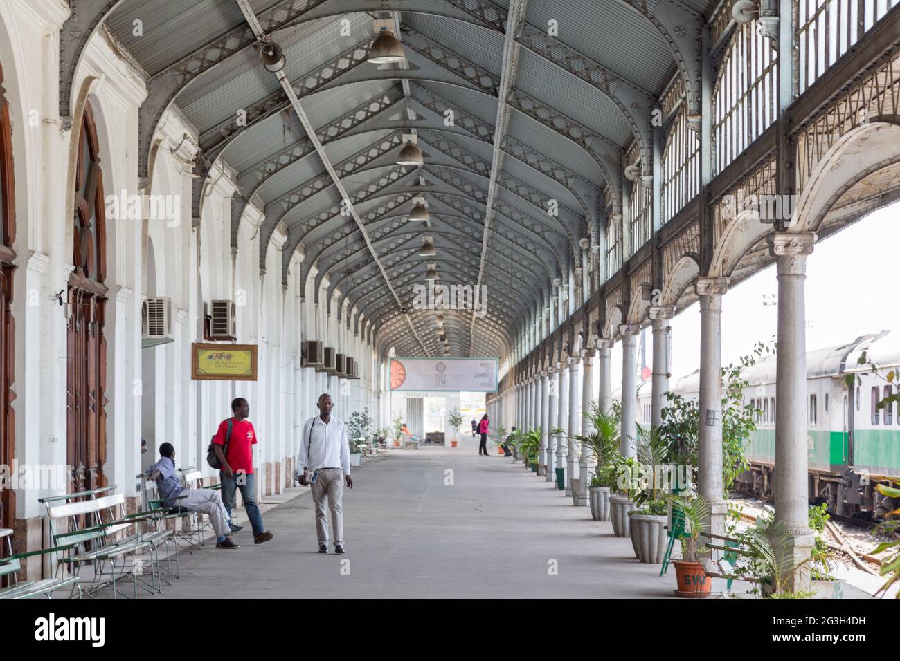 Maputo railway station hi-res stock photography and images - Alamy