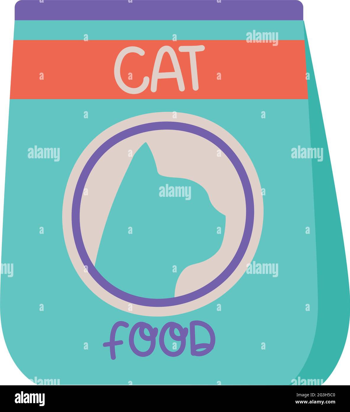 cat food pack Stock Vector Image & Art - Alamy