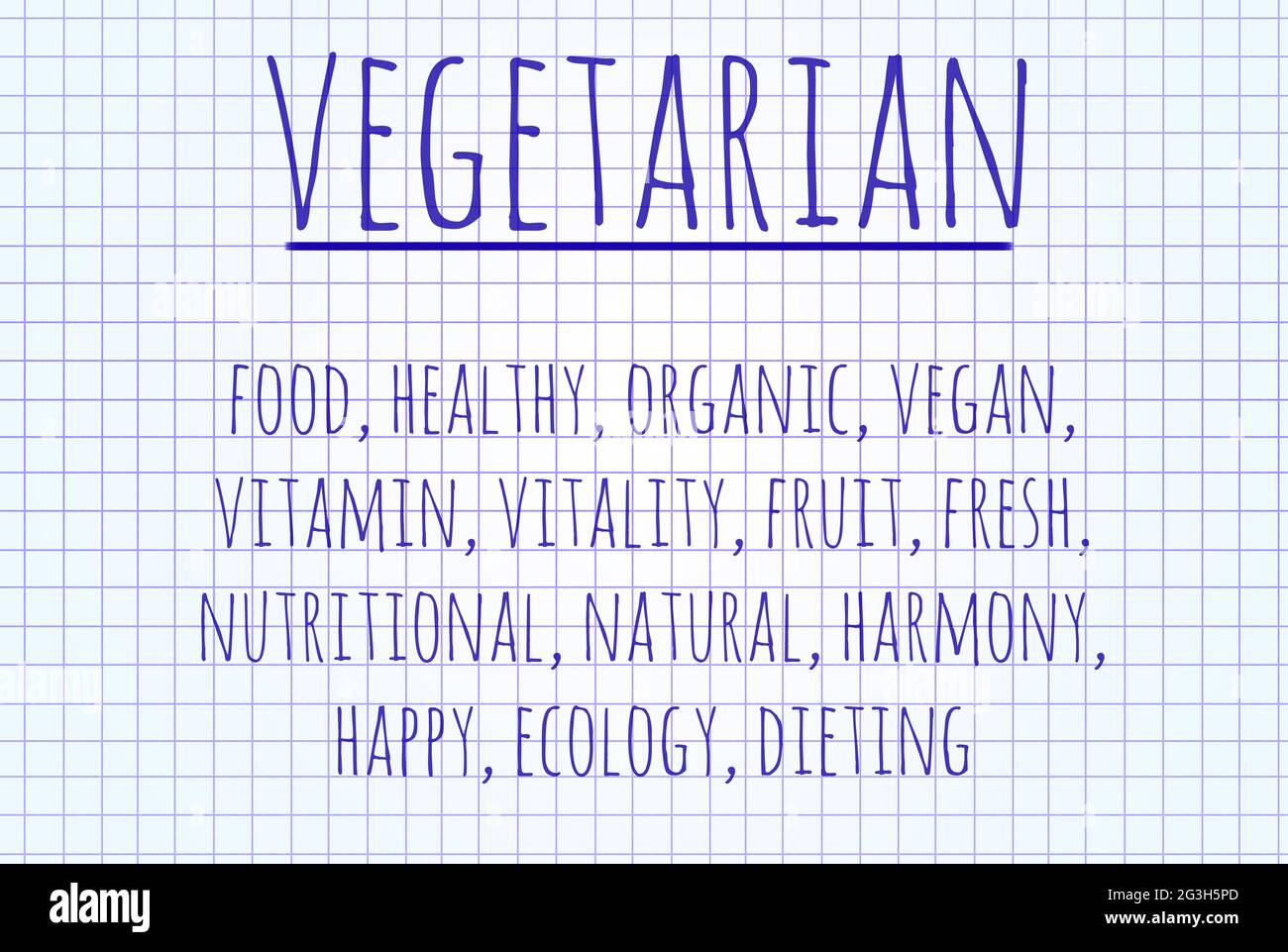 Vegetarian word cloud Stock Photo - Alamy