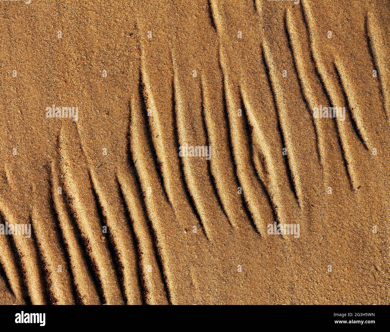 abstract waves of a sand Stock Photo - Alamy