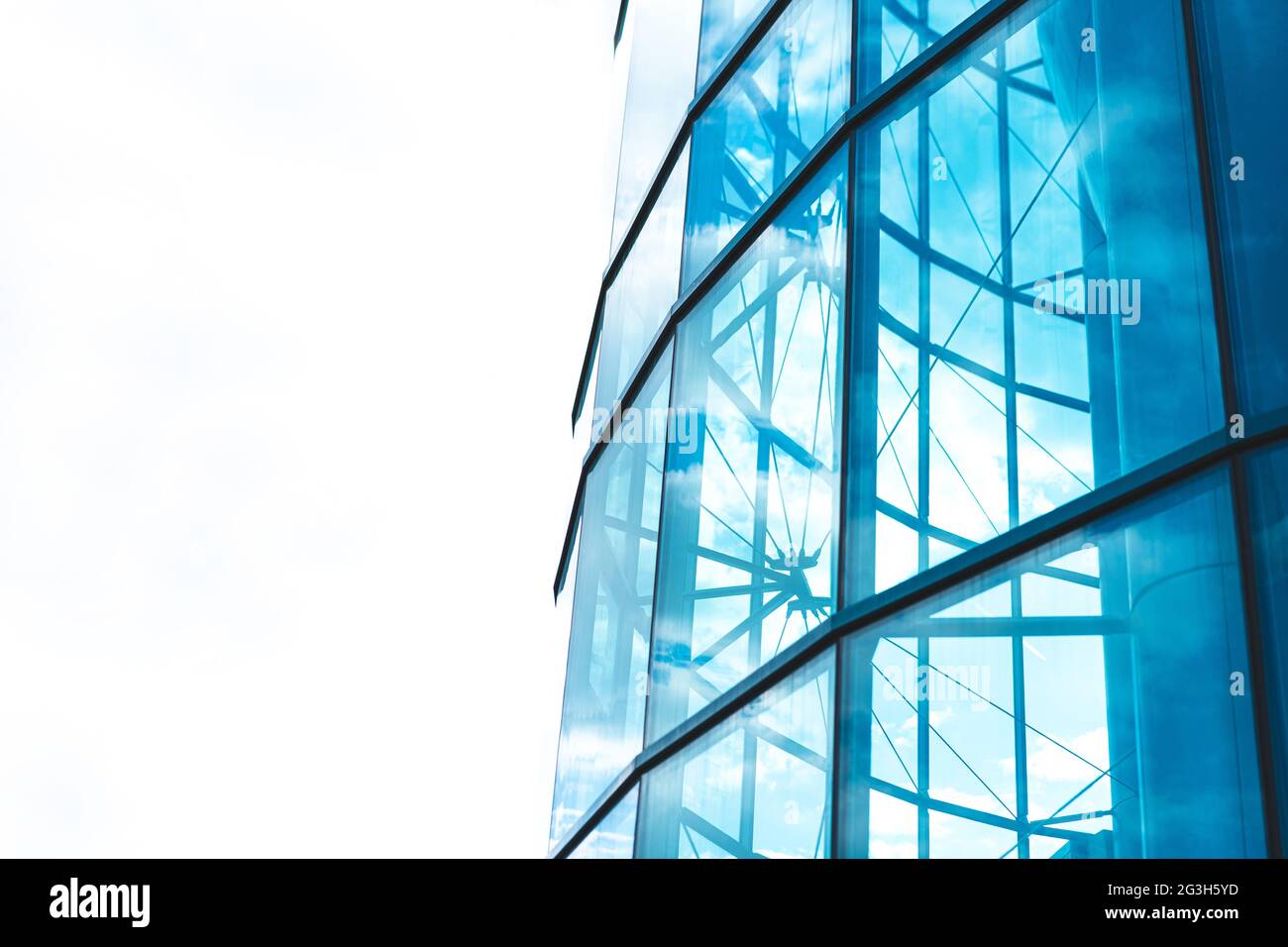 Southfield Public Library blue geometric glass building architecture in ...