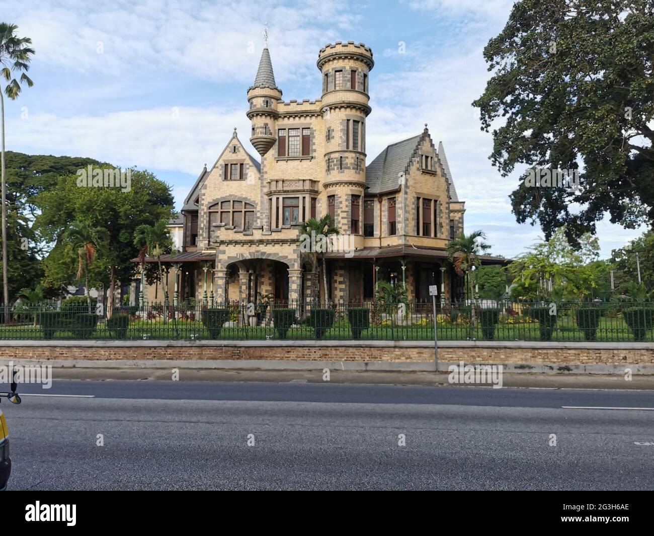 Stollmeyer castle port spain trinidad hi-res stock photography and ...