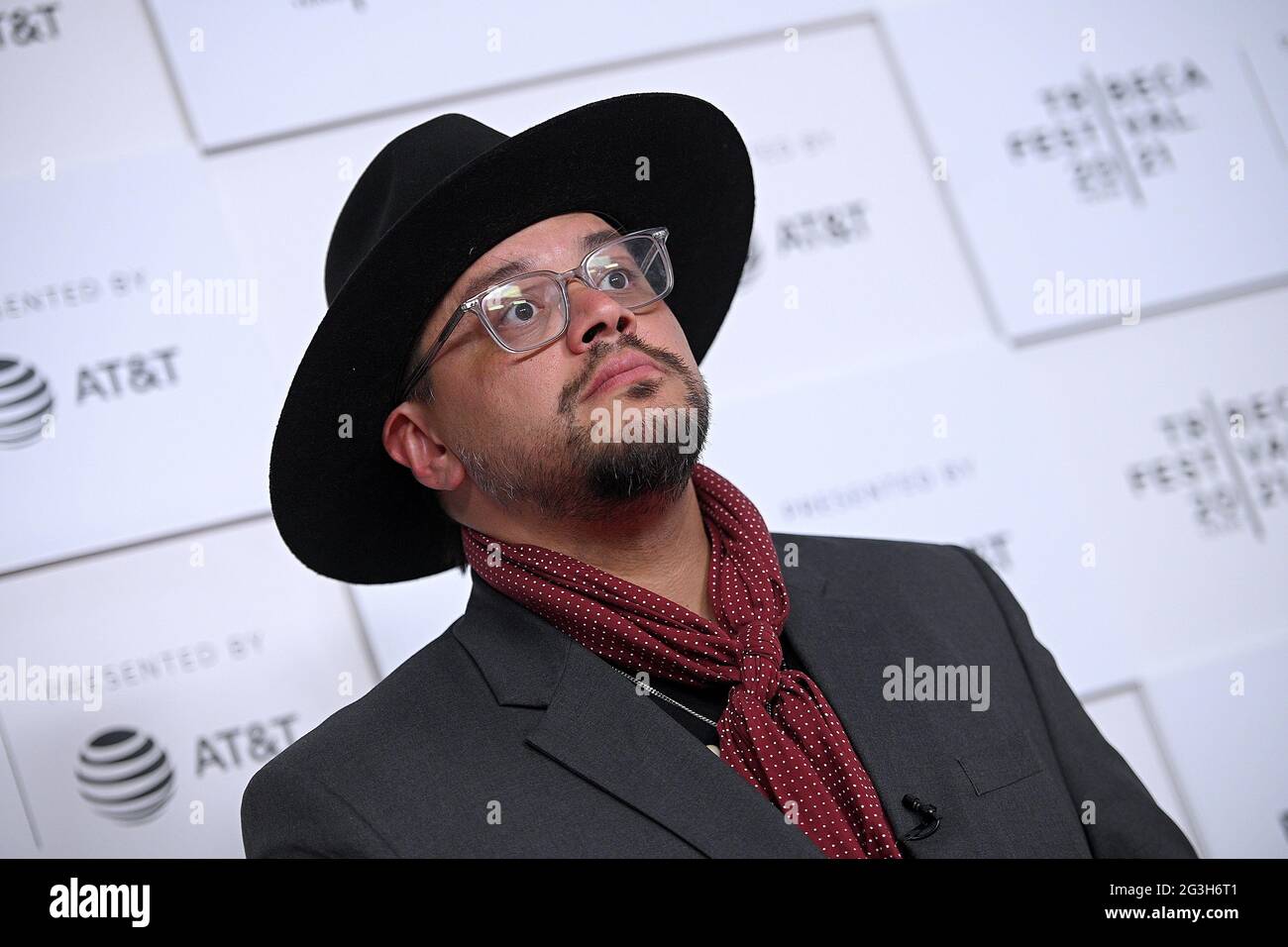 New York CITY - JUNE 15: Writer and Director Sterlin Harjo attends the ...
