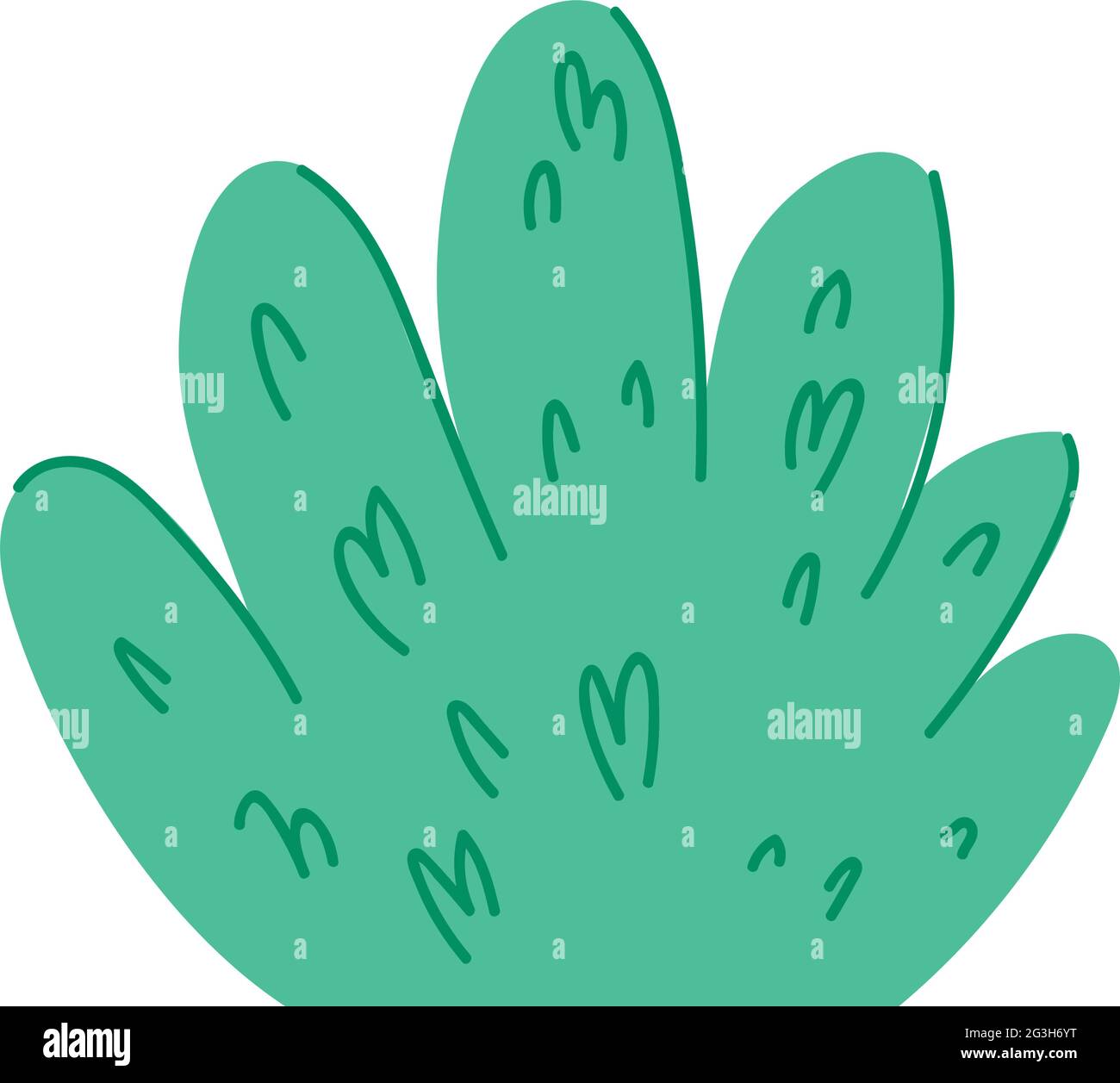 green bush icon Stock Vector Image & Art - Alamy