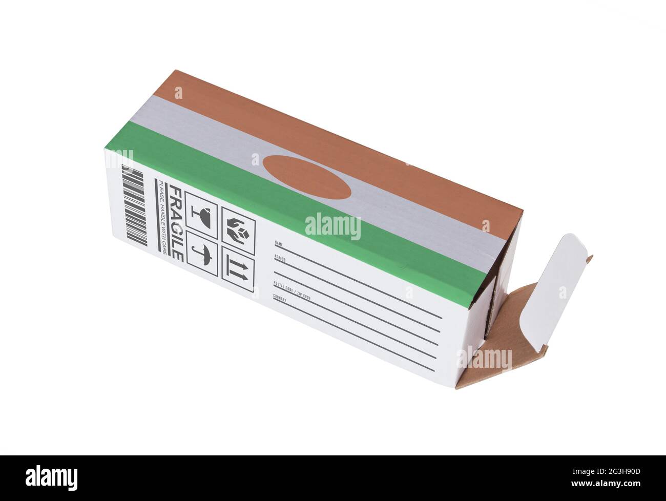 Concept of export - Product of Niger Stock Photo - Alamy