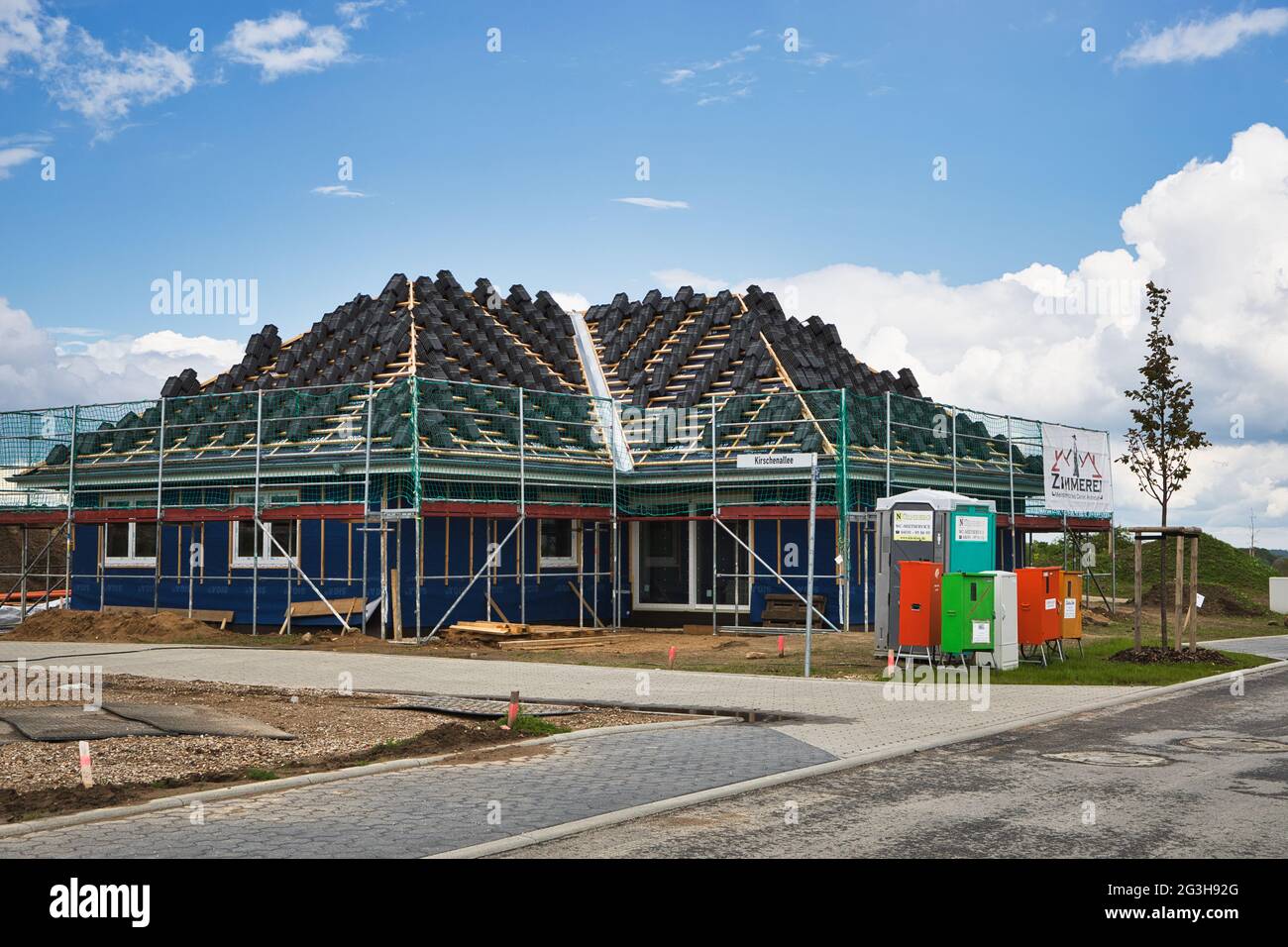 ASCH, GERMANY - May 16, 2021: Ascheberg, schleswig-holstein, Germany ...