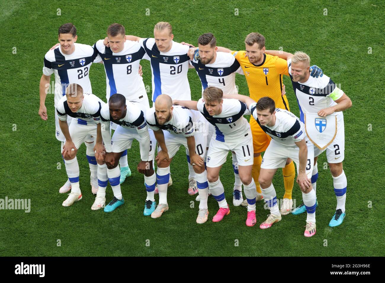 Saint Petersburg, Russia - 16 June 2021: Football. European Football ...