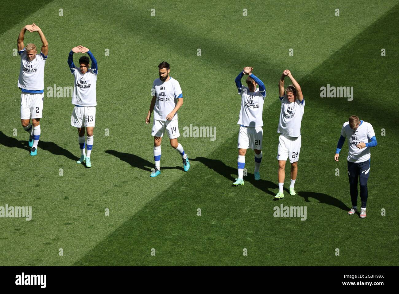 Saint Petersburg, Russia - 16 June 2021: Football. European Football ...