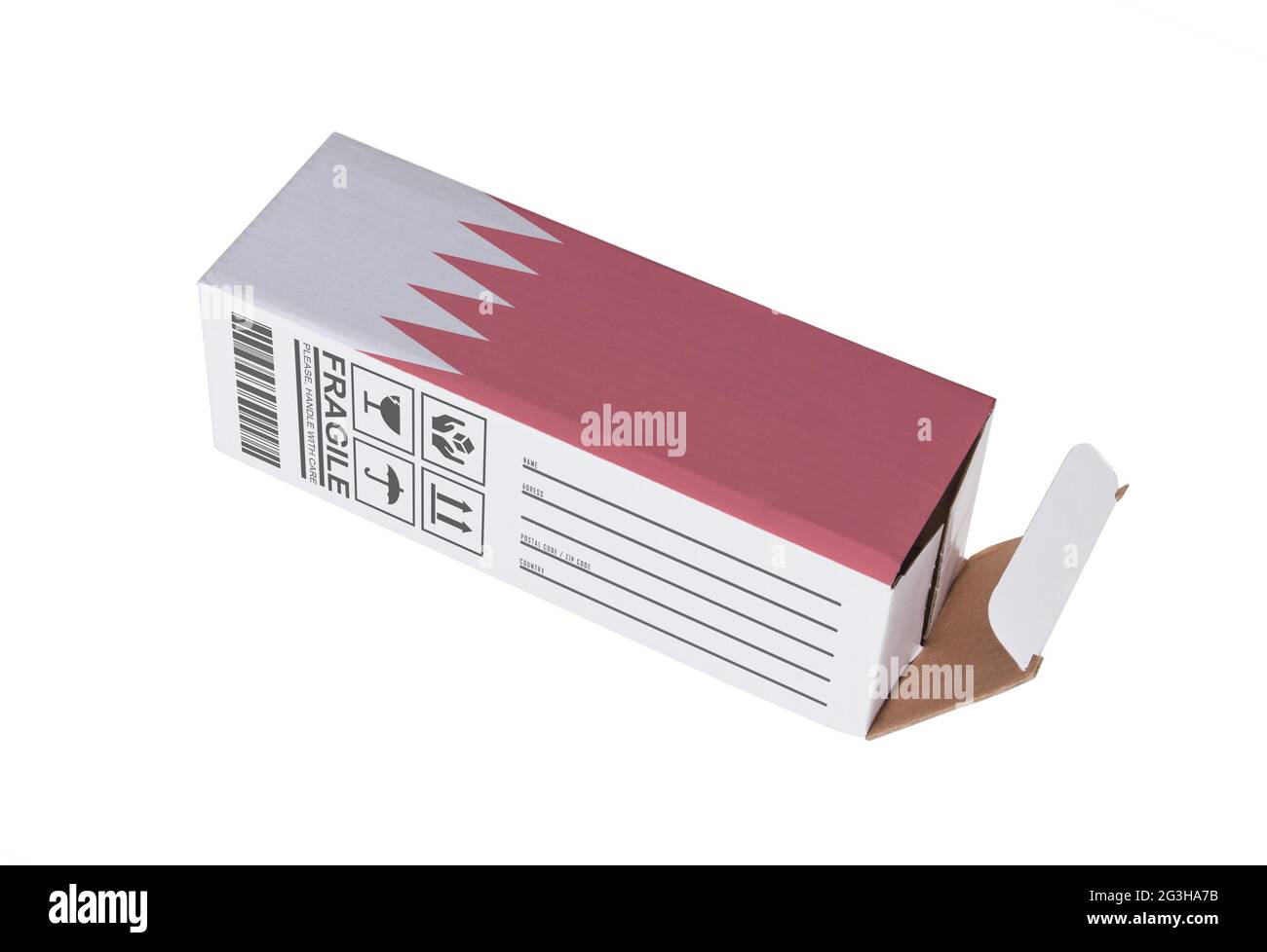 Concept of export - Product of Bahrain Stock Photo - Alamy