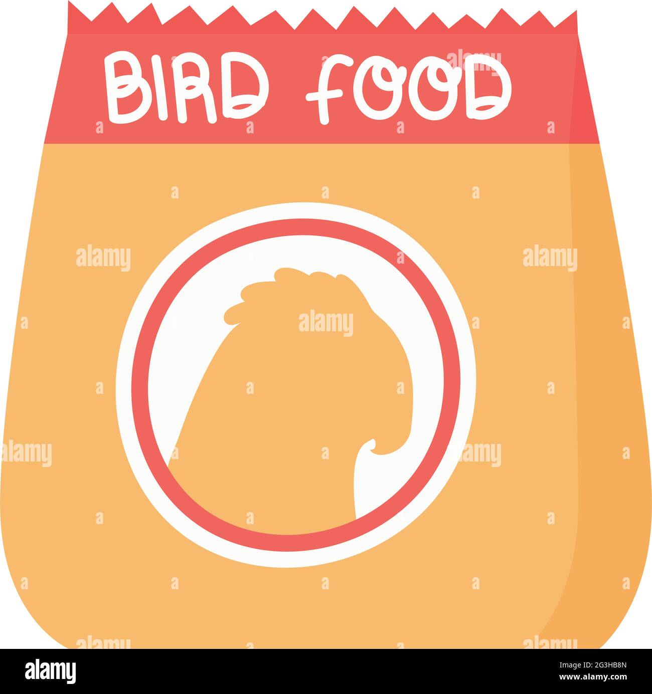 bird food pack Stock Vector Image & Art - Alamy