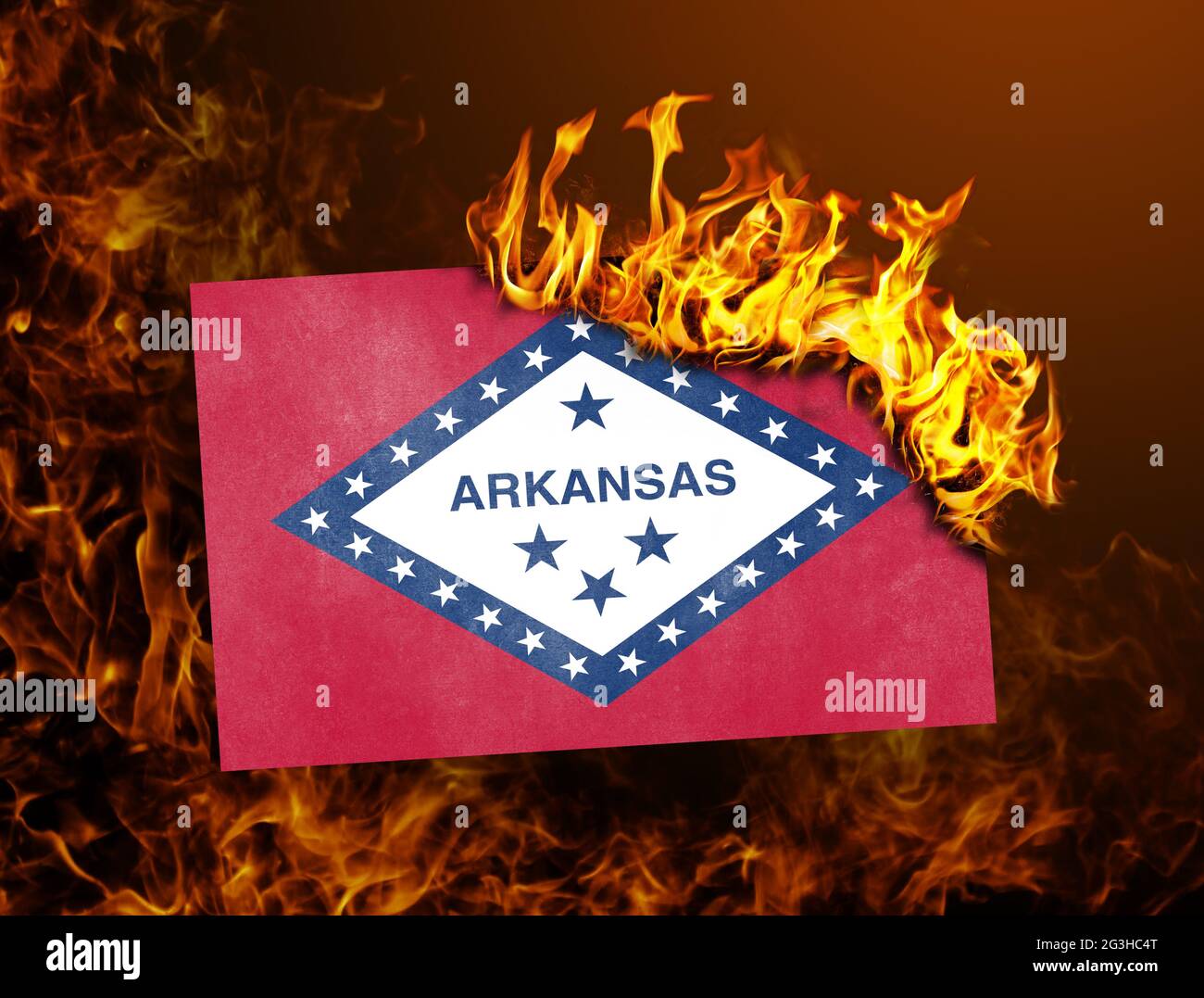 Burn us flag night hi-res stock photography and images - Alamy