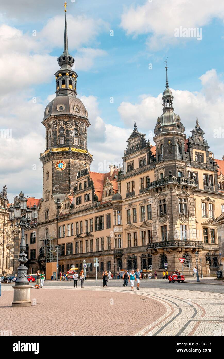 Royal castle in dresden hi-res stock photography and images - Alamy