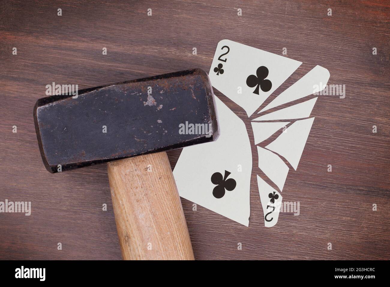 Two of clubs hi-res stock photography and images - Alamy